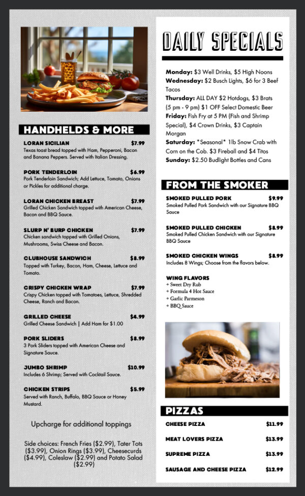 Slurp N Burp Bar & Grill – Loran’s Favorite Bar